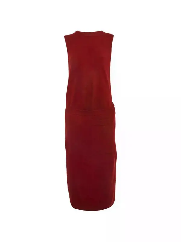 JOSEPH Crew-neck Midi Dress - Red