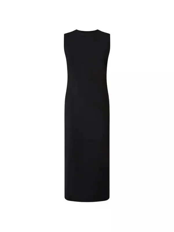 Pinko Lace-up Eyelet-detail Dress