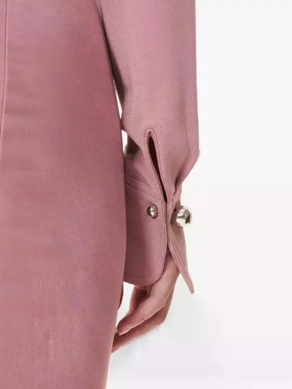 LANVIN Lond Draped Dress In Crepe Jersey