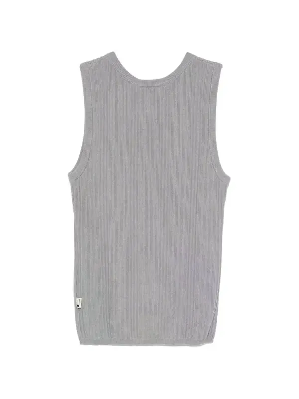 CARRER Tone Ribbed Tank Top