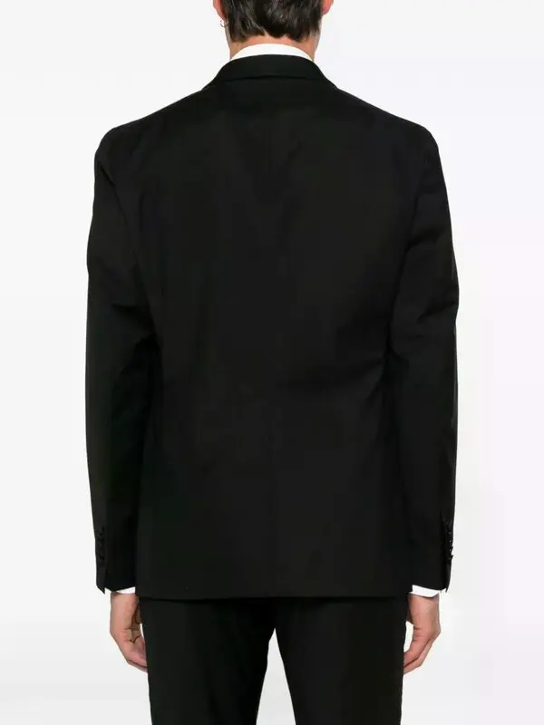 Tagliatore Super 110's Double-breasted Shawl-lapel Wool Blazer