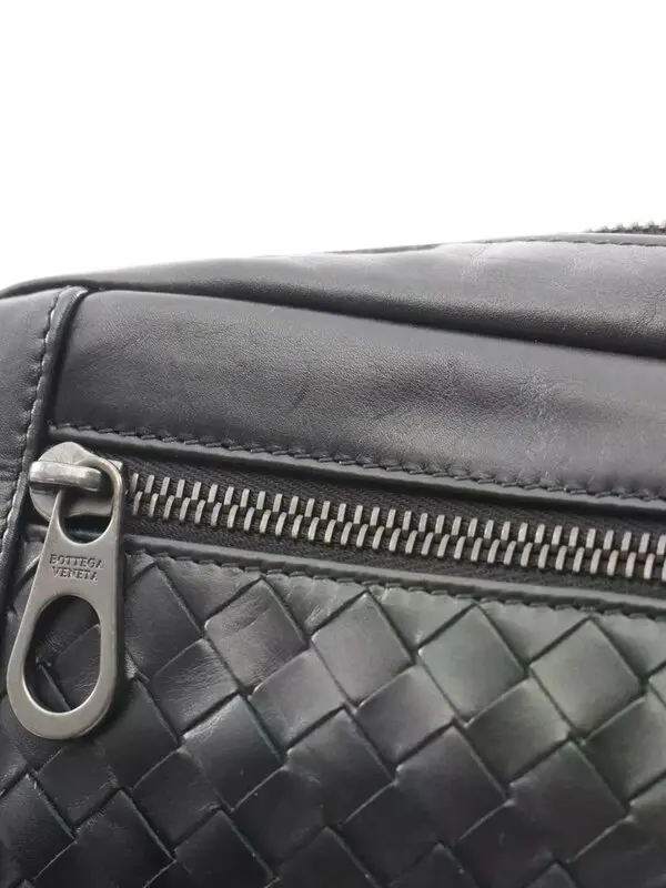 Bottega Veneta 2010s Intrecciato Leather Belt Bag