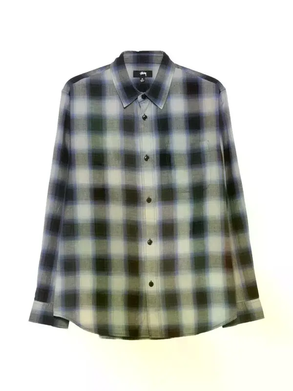 StÜssy Beach Check-print Button-down Shirt