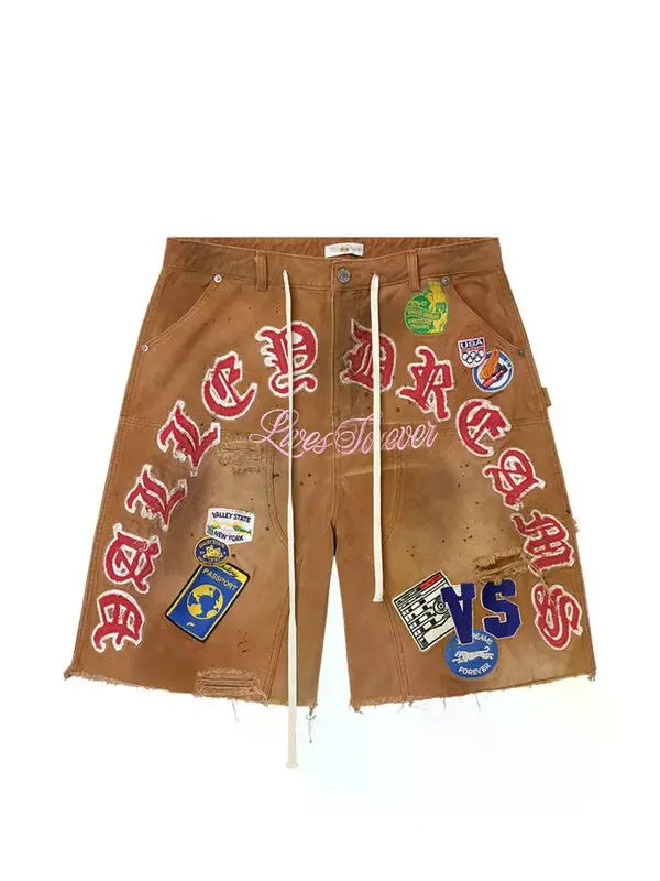 VALE FOREVER Distressed Shorts
