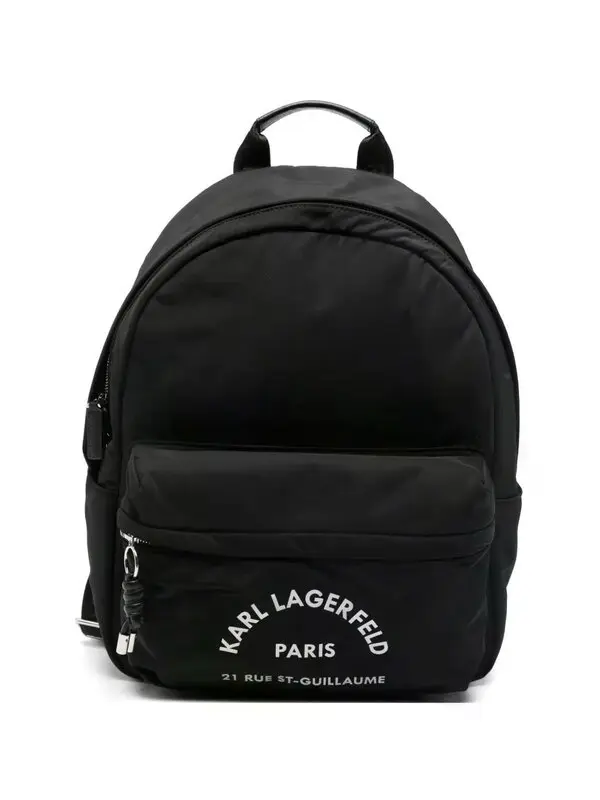 Karl Lagerfeld Rue St-guillaume Backpack - Black
