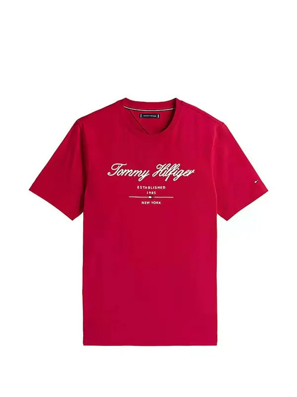 Tommy Hilfiger Erkek Logo-print T-shirt