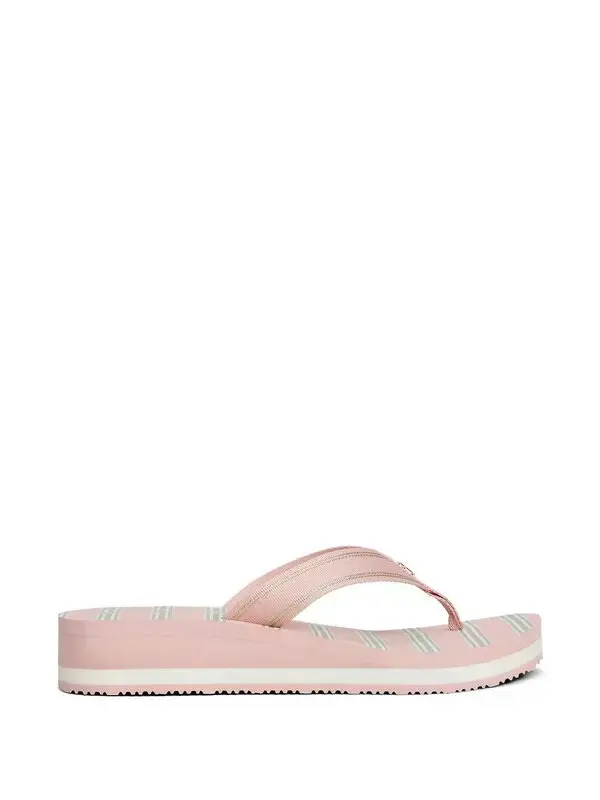 Tommy Hilfiger Fine Cleat Striped Flip Flops