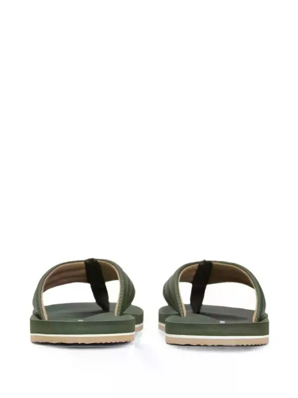 Tommy Hilfiger Perforated Logo Patch Flip Flops