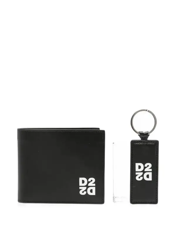 Dsquared2 Logo-motif Leather Wallet