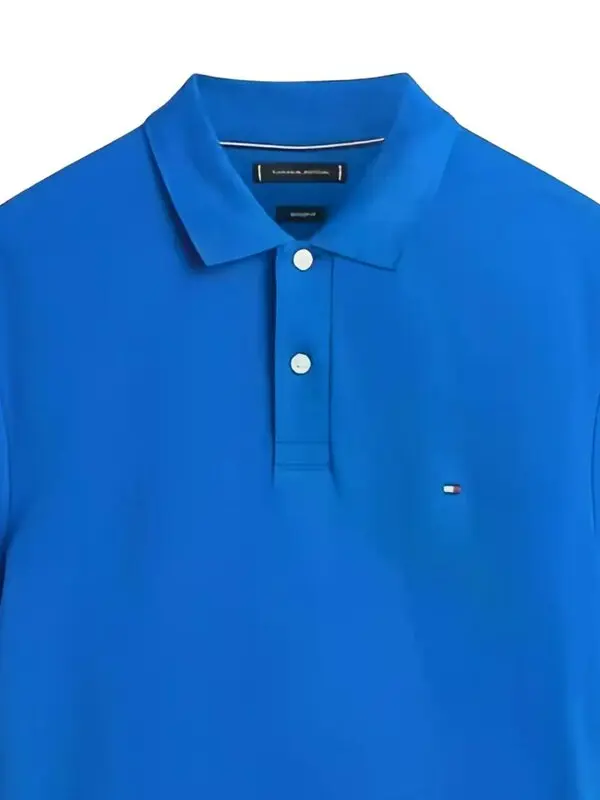 Tommy Hilfiger Cotton Polo Shirt - Blue