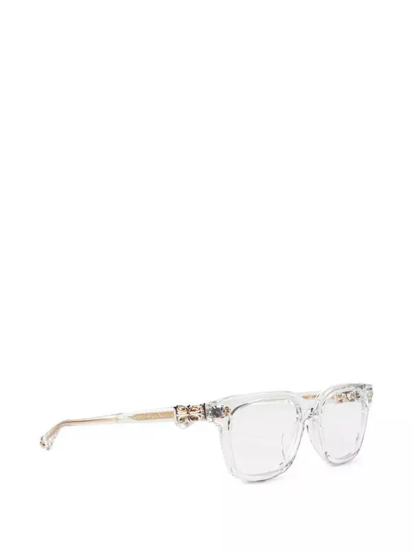 Chrome Hearts Rectangular-frame Glasses