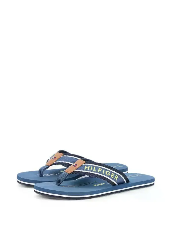 Tommy Hilfiger Logo-print Flip-flops
