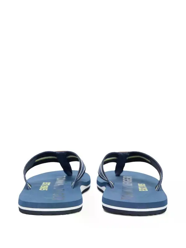 Tommy Hilfiger Striped Logo Flip-flops