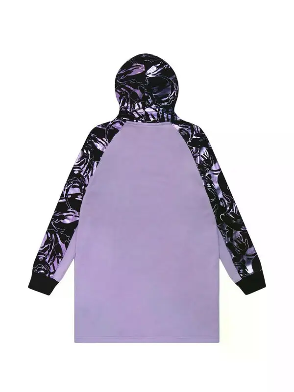 AAPE BY *A BATHING APE Camouflage Print Hoodie Dress
