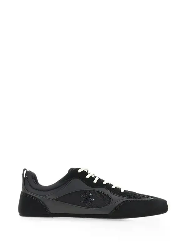 Tory Burch Logo-patch Panelled Sneakers