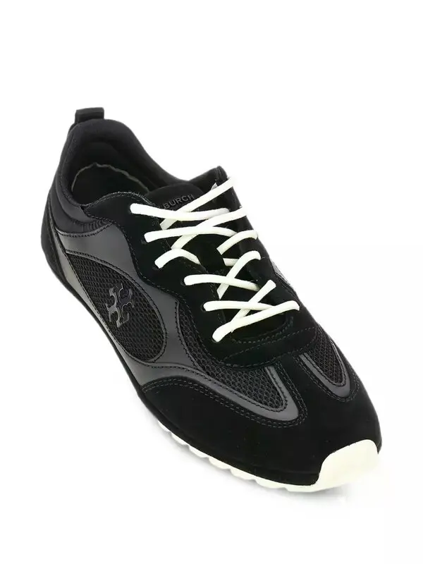 Tory Burch Panelled Sneakers With Logo Detail