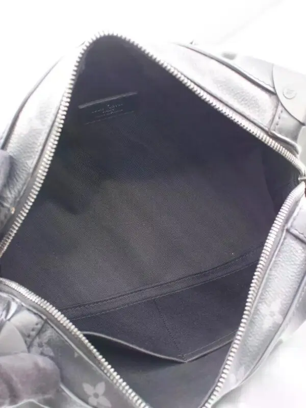 LOUIS VUITTON 2019 Soft Trunk Monogram Eclipse Messenger Bag