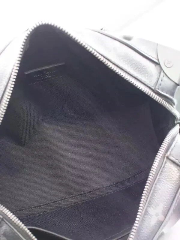 LOUIS VUITTON 2019 Soft Trunk Monogram Eclipse Messenger Bag