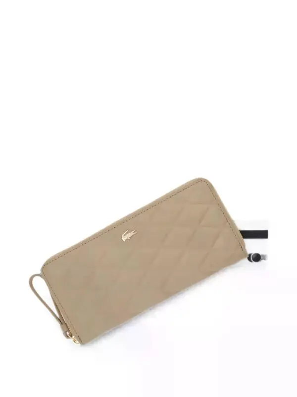 Lacoste Quilted Zip-around Wallet