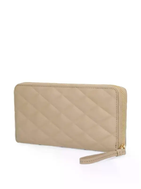 Lacoste Quilted Zip-around Wallet