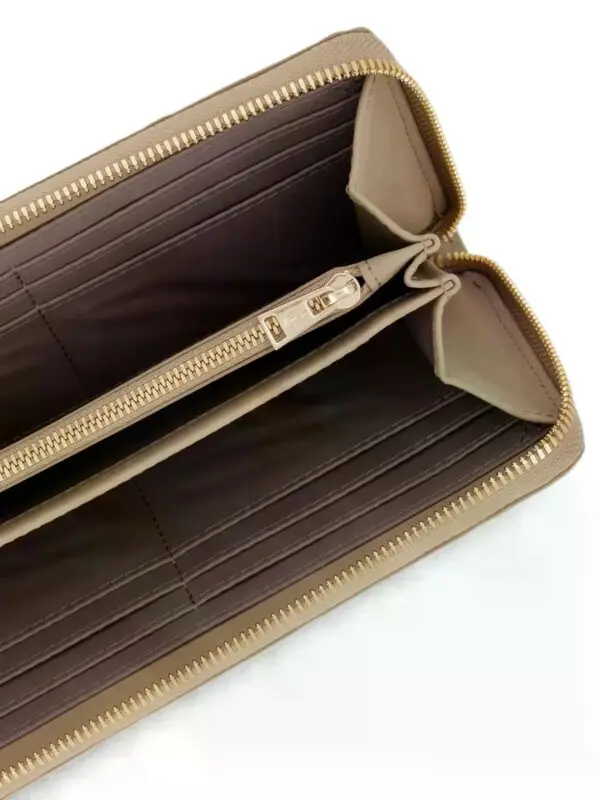 Lacoste Quilted Zip-around Wallet
