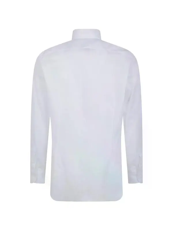 MAZZARELLI Mandarin-collar Long-sleeve Shirt