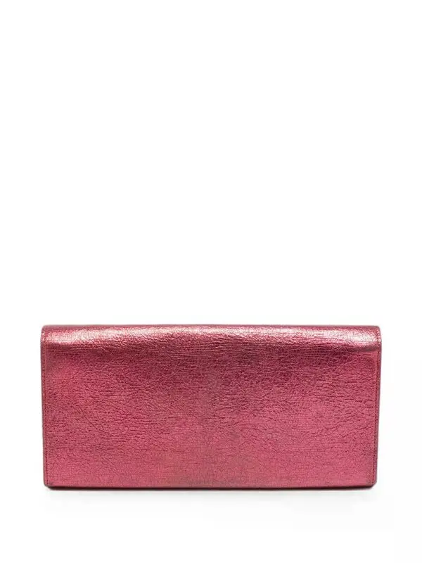 Saint Laurent 2013 Cassandre Metallic Clutch Bag