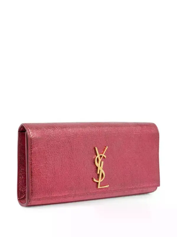 Saint Laurent 2013 Cassandre Metallic Clutch Bag