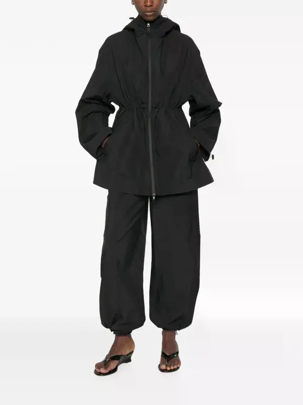 A.M.G. Drawstring Hooded Jacket
