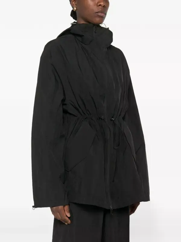 A.M.G. Drawstring Hooded Jacket
