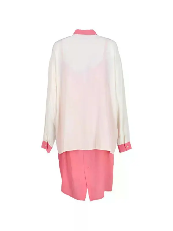Fendi Color-block Shirt Dress