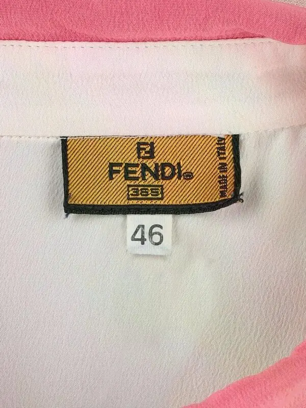 Fendi Color-block Shirt Dress
