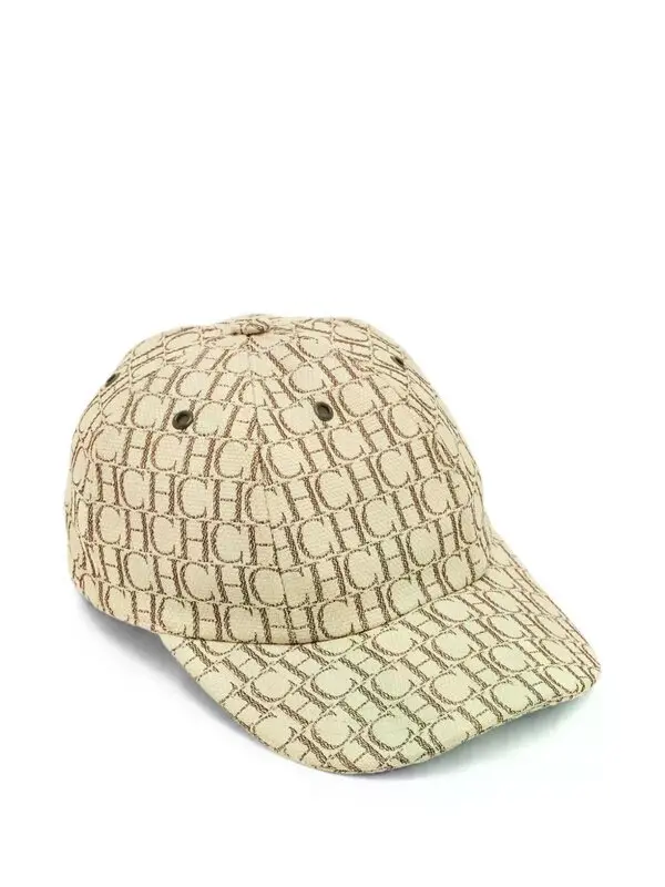 Carolina Herrera Monogram Baseball Cap