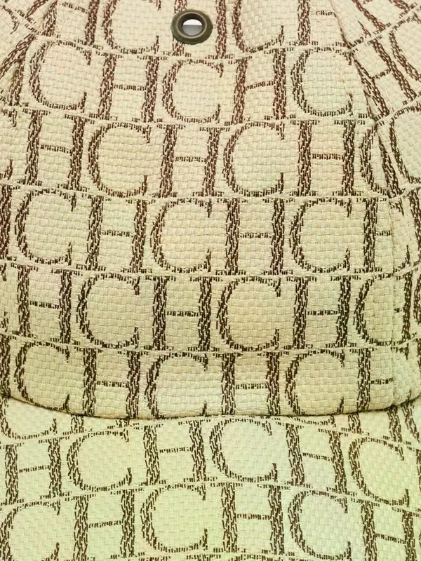 Carolina Herrera Monogram Baseball Cap