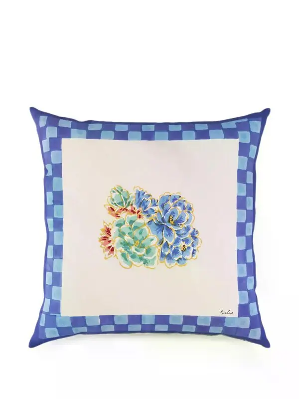 LISA CORTI Positano Floral-print Cushion Cover