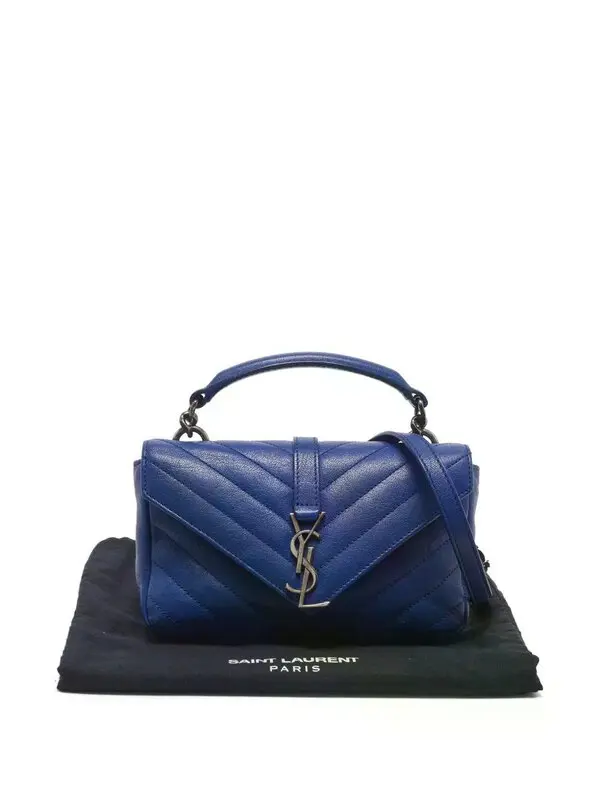 Saint Laurent 2016 College Matelassé Tote Bag