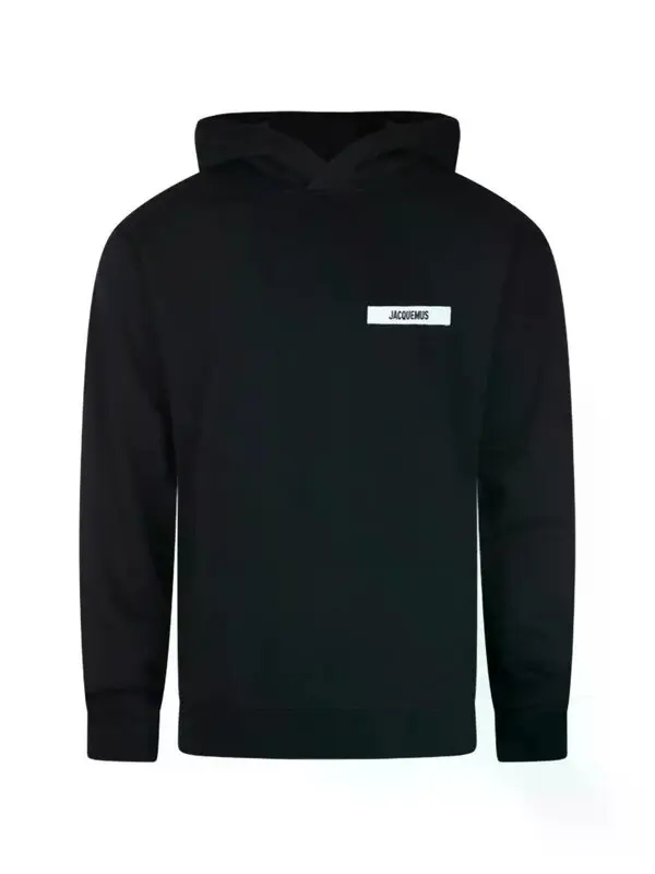 Jacquemus The Gros Grain Hoodie - Black
