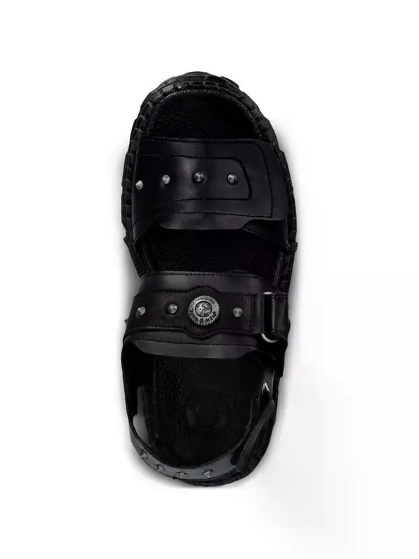 NEW ROCK Stud-embellished Platform Sandals