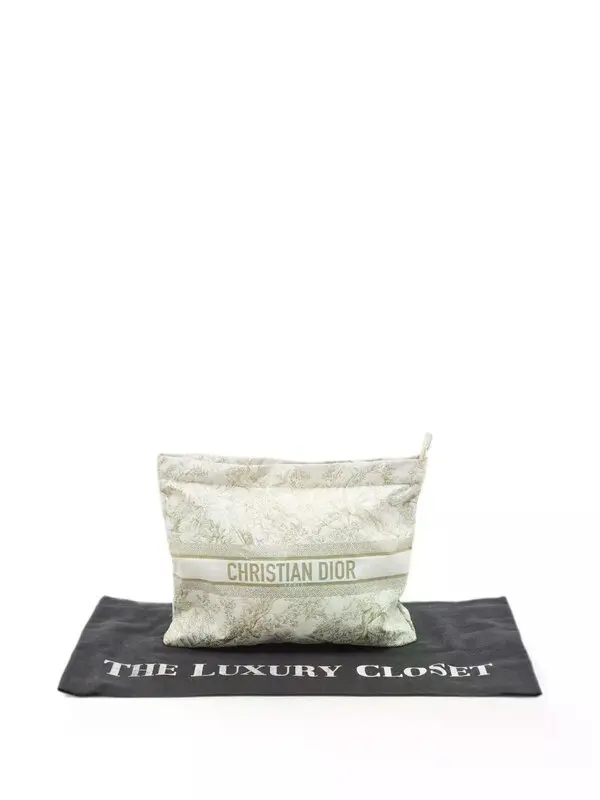 Dior 2022 Toile De Jouy Clutch Bag
