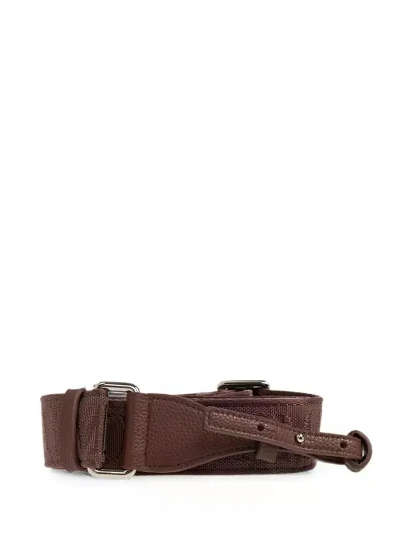 Emporio Armani Logo-print Pebbled-effect Tote Bag