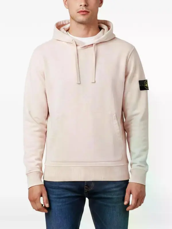 Stone Island Logo-patch Drawstring Hoodie
