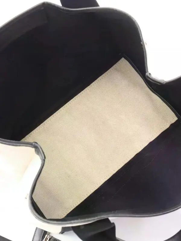 Balenciaga Navy Cabas Tote Bag - Neutrals
