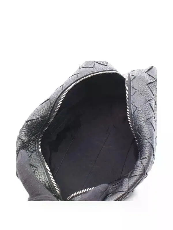Bottega Veneta 2010s Intrecciato Leather Wash Bag