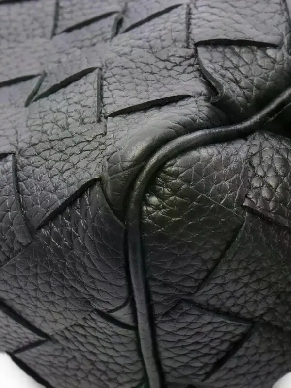 Bottega Veneta 2010s Intrecciato Leather Wash Bag