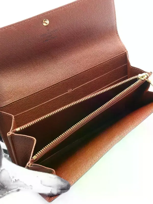 LOUIS VUITTON 2005 Monogram Porto Monnaie Credit Wallet