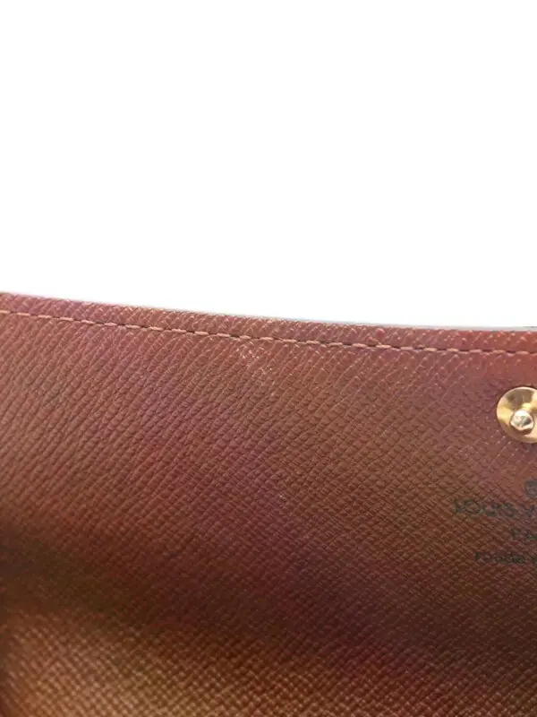 LOUIS VUITTON 2005 Monogram Porto Monnaie Credit Wallet