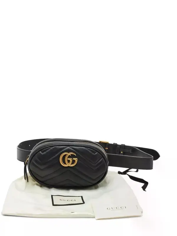 Gucci Mini Gg Marmont Matelassé Belt Bag