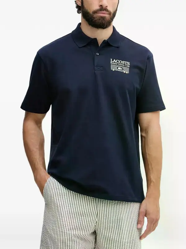 Lacoste Roland-garros Club Cotton Polo Shirt