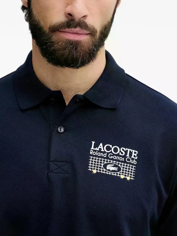 Lacoste Roland-garros Club Cotton Polo Shirt