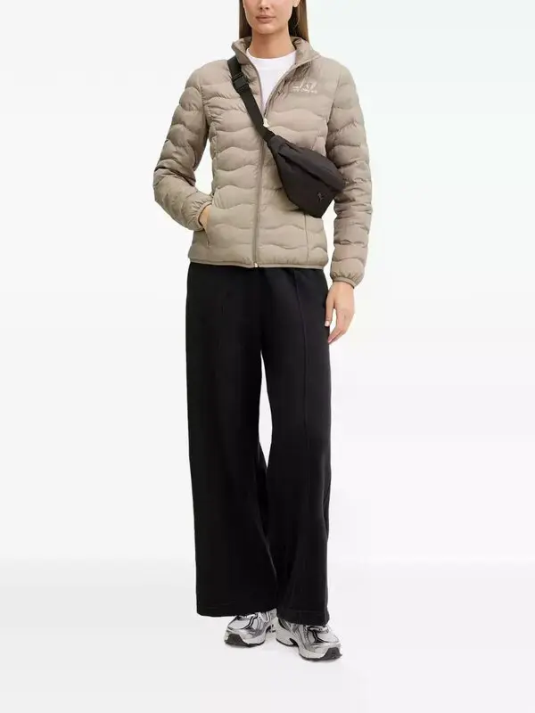 EA7 Quilted Logo Jacket